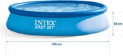 Bazén Intex Easy 396 x 84cm bez filtrace 28143