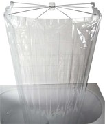 Sapho Ridder Ombrella - Skládací sprchová kabina 1000x700 mm, průhledná 58200
