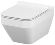 Cersanit Crea - Závěsné WC se sedátkem SoftClose, CleanOn, bílá S701-213