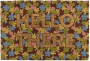 Rohožka z kokosového vlákna 40x60 cm Hello There – Artsy Doormats