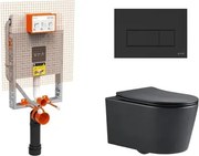 Závěsný wc set k zazdění SAT Brevis SIKOVZB1