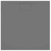 Villeroy & Boch Architectura MetalRim - Sprchová vanička, 80x80 cm, antracit UDA8080ARA115V-1S