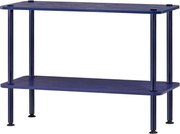 Modrý regál v dekoru dubu 80x54,5x35 cm Teidi – noo.ma