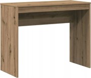 Fionshop 263009988 Psací stůl dub artisan 90x40x72 cm kompozitní dřevo