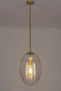 Závěsné svítidlo do kuchyně Art Deco Nomon Gold