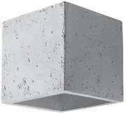 Nástěnné svítidlo SOLLUX Quad G9 1x40W bez zdroje SL.0487 beton