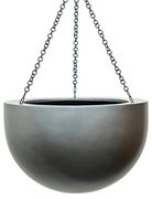 Baq Gradient Hanging Bowl Matt Grey Ø 38 cm / V 24 cm
