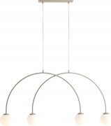 Závěsná Lampa Una 4 Beige S1116L17_S Aldex