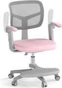Costway Dětská psací židle s 41-52 cm výškově nastavitelný sedák dětská otočná