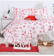 Vánoční povlečení bavlněné Winter EMI, Prodloužený set jednolůžko obsahuje 1x 140x220 + 1x 70x90