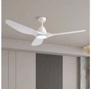 ZEVENTI - LED Stropní ventilátor URBINO LED/20W/230V Wi-Fi Tuya bílá + DO