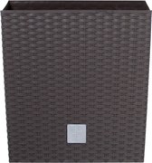 PRO Květináč RATO LOW + vklad umbra 26,2cm