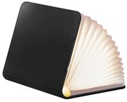 Černá světelná dekorace na USB Booklight – Gingko