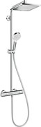 Hansgrohe Crometta E - Showerpipe 240 1jet EcoSmart 9 l/min s termostatem, chrom, HAN-27281000