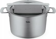 Hrnec z z nerezové oceli s univerzálním víkem Fissler Phi 6,5 l K2