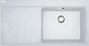 Franke Mythos - Fragranitový dřez MTG 611/7, 100x52 cm, bílá-led 114.0150.010