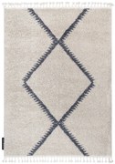 Dywany Łuszczów, Kusový koberec Berber Maknes B5910 cream and grey, 80x150, béžová, ložnice