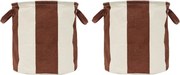 Látkové košíky v sadě 2 ks ø 32x32 cm Kara – OYOY Living Design