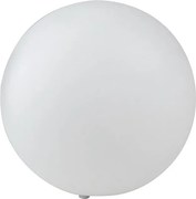 FAN I-GECO-SFERA-L30 Nabíjecí venkovní lampička Geco, dobíjecí, bílá, LED 4 W, 240 lm, RGBW, stmívatelná, IP65, vč. dálkového ovladače, 30 x 30 cm - FANEUROPE