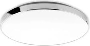 Stropní LED svítidlo BRILONER průměr 35,5cm 18W IP44 bílé-chrom 3351216