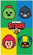 Dětský ručník Brawl Stars - portréty