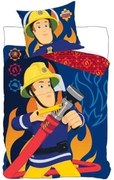 Ložní povlečení Požárník Sam - Fireman Sam - 100% bavlna - 70 x 90 cm + 140 x 200 cm