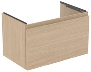 Ideal Standard Finesse - Umyvadlová skříňka, 60x38x37 cm, 1 zásuvka, bílý dub E3376US