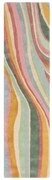 Ručně tkaný vlněný běhoun 60x230 cm Abstract Flow – Flair Rugs