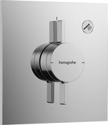 Hansgrohe DuoTurn E, baterie pod omítku pro 1 spotřebič, chromová, HAN-75617000