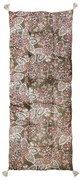 Zeleno-hnědá matrace s paisley vzorem Aix Vintage Quilt - 70*180 cm