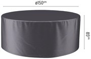 Platinum designové zahradní ochranné plachty na nábytek AeroCovers (Ø150 cm)