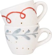 Šálek na espresso Viola Bow Red 80 ml Strömshaga