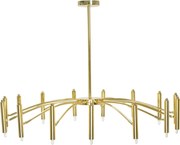 Toolight Toolight, stropní lampa 15xG9 APP1197-15CP, zlatá, OSW-01406