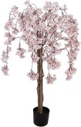 Dekorační strom broskvoň s růžovými květy Peach Blossom - 30*30*120 cm