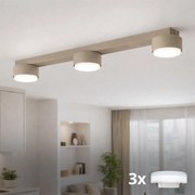 Brilagi - LED Bodové svítidlo MONO 3xGX53/30W/230V béžová