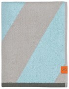 Froté osuška z bio bavlny v mentolové barvě 70x133 cm Diagonal – Mette Ditmer Denmark