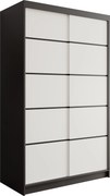 ADRK Furniture Posuvná skříň Lizi 120 SW-LIZ-120-BW