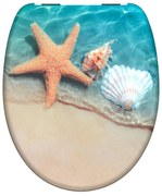 Eisl Sanitär WC prkénko Duroplast Soft Close Beach 82196
