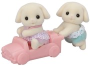 Figurky sylvanian families dvojčata flora králíci
