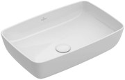 Villeroy & Boch Artis - Umyvadlo na desku, 58x38 cm, CeramicPlus, Stone White 417258RW