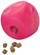 KRUUSE Hračka pes BUSTER Soft Cube purpurová 12cm