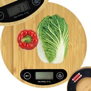 Verk Group Elektronické elektronické kuchyňské váhy lcd domácí plochá váha do 5 kg