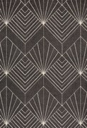 Oriental Weavers, Kusový koberec Portland 58/RT4E, 67x120, šedá, chodba / předsíň
