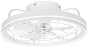 Aigostar - LED Stmívatelný stropní ventilátor LED/40W/230V 2700-6500K + DO bílá
