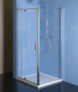 Polysan Easy Line - Sprchový kout 80-90x90 cm, L/P varianta, čiré sklo/chrom EL1615EL3315