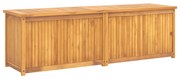 Zahradní box 175 x 50 x 55 cm masivní teakové dřevo 318734