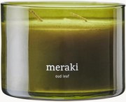 Vonná svíčka se třemi knoty Oud Leaf (růže, cedr, jasmín, kosatec & konvalinka)