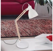 Eglo 901294 - Stolní lampa TORONA 1 1xE14/28W/230V bílá