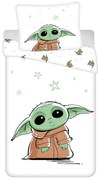 Jerry Fabrics Povlečení Star Wars Baby Yoda 140x200, 70x90 cm