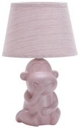 ONLI - Stolní lampa MONKEY 1xE14/6W/230V růžová